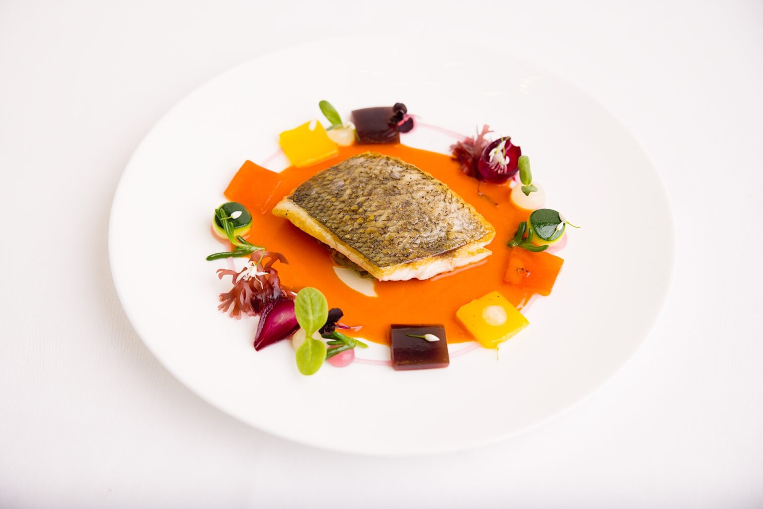 Sample Menu of the Day - Hambleton Hall