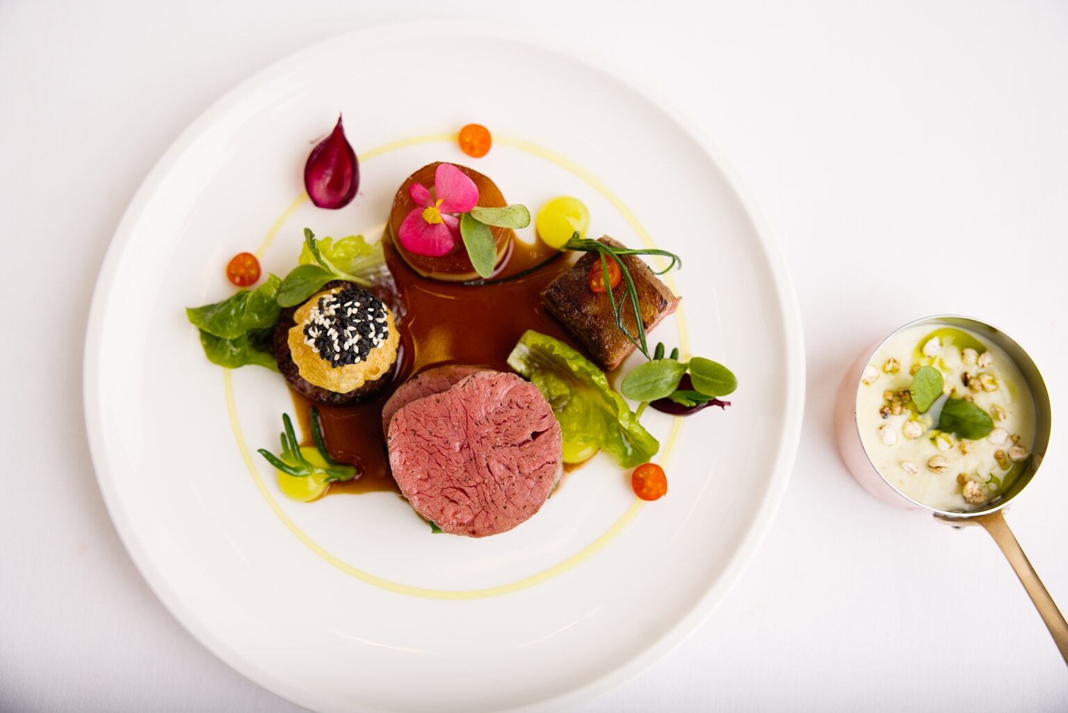 Sample Menu of the Day - Hambleton Hall